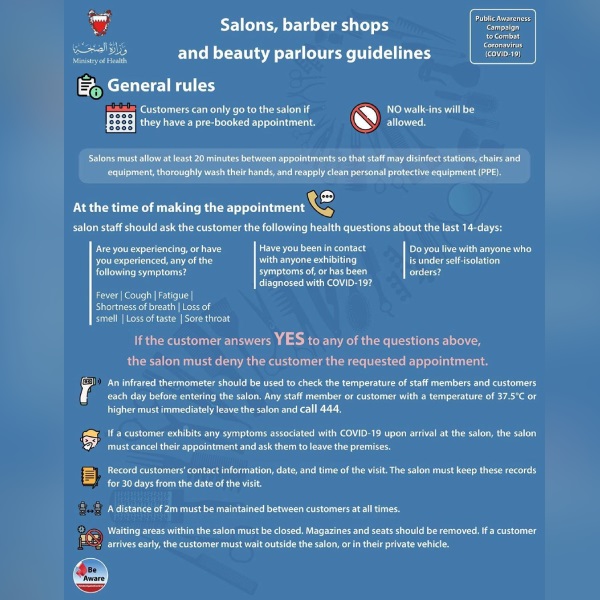 Strict guidelines as barber shops and salons set to open today ...