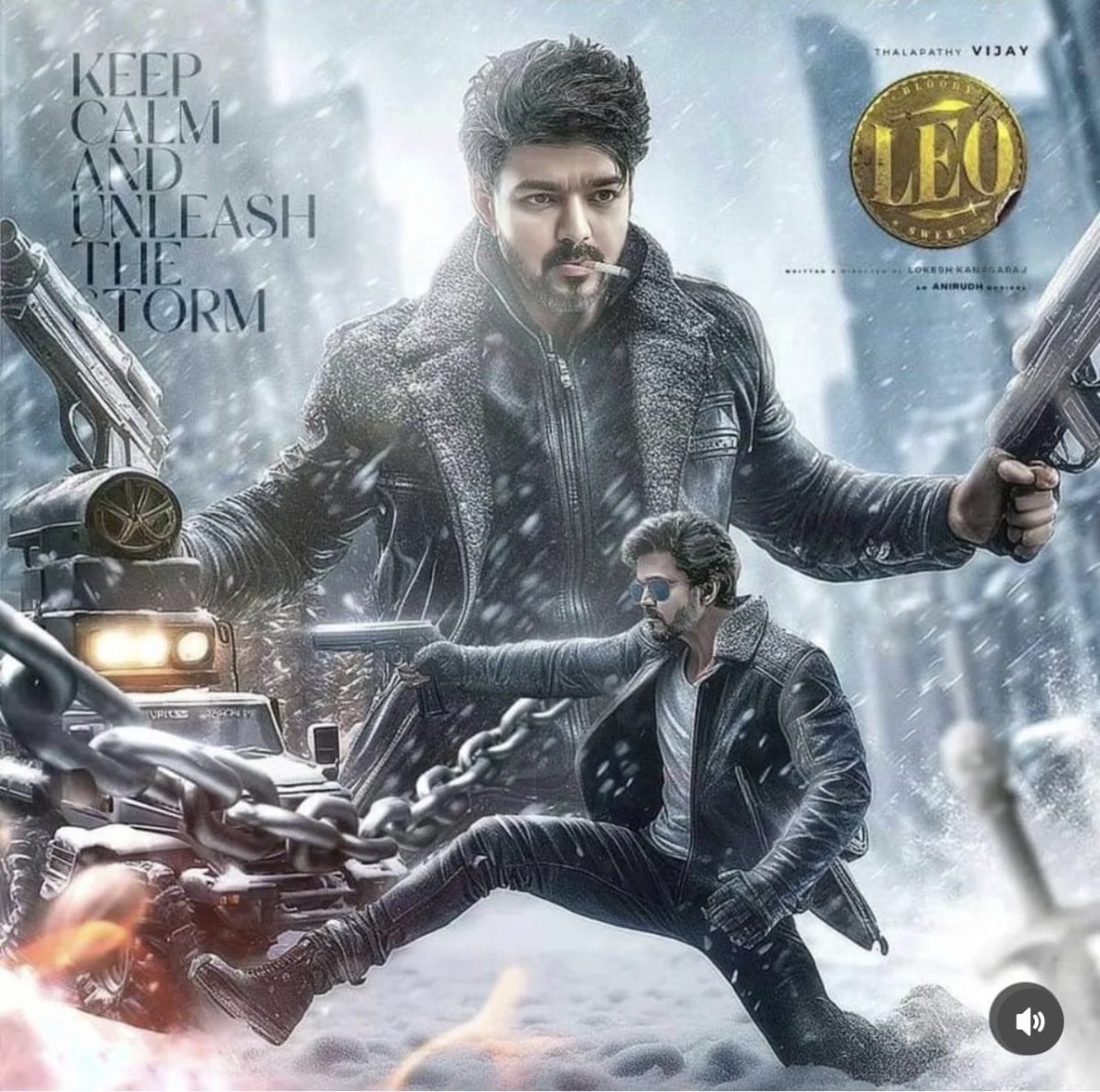 Thalapathy Vijay takes killer avatar in new poster for ‘Leo ...